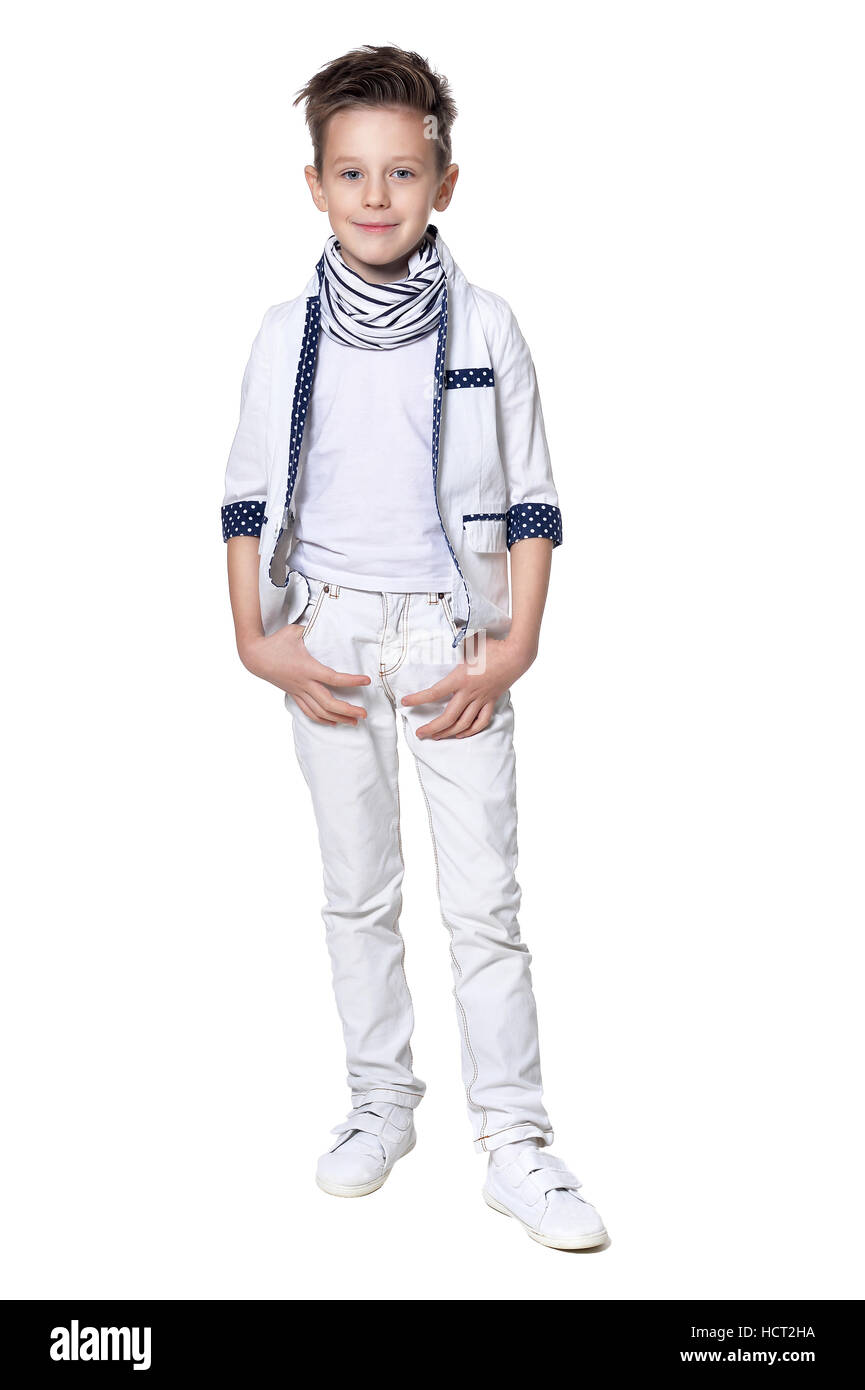 Confident little boy Stock Photo - Alamy