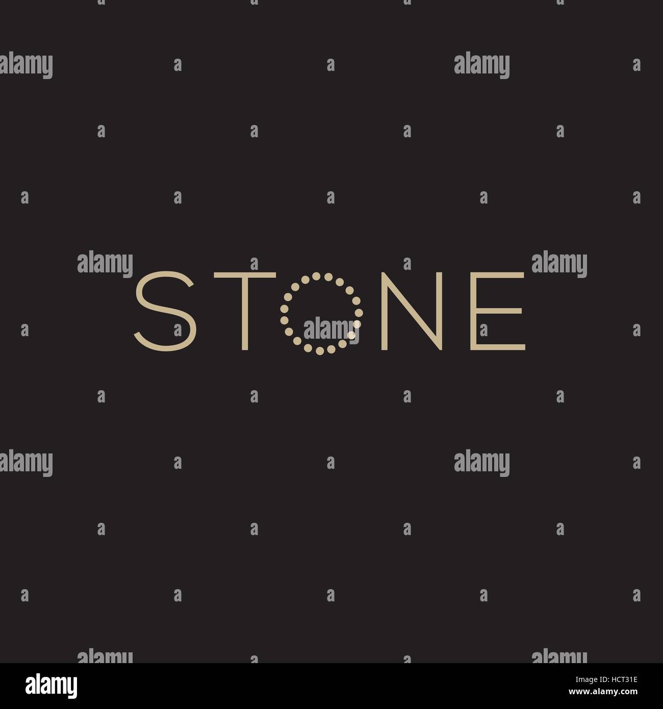 Stone vector logo design Stock Vector Image & Art - Alamy