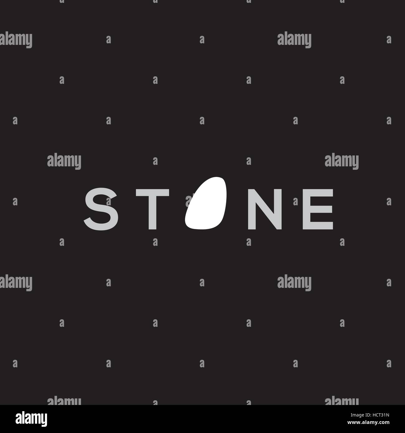 Stone vector logo design Stock Vector Image & Art - Alamy