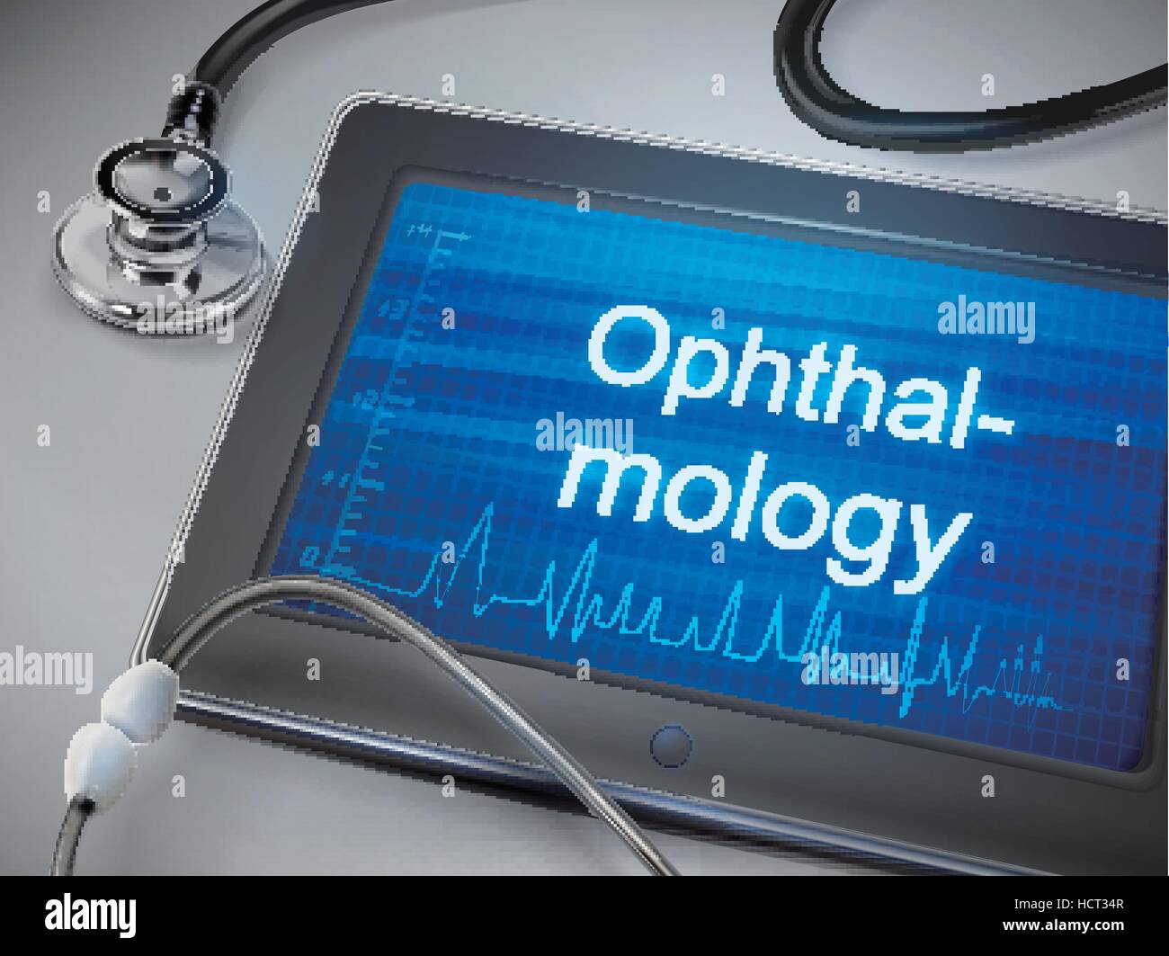 Ophthalmology technology Stock Vector Images - Alamy