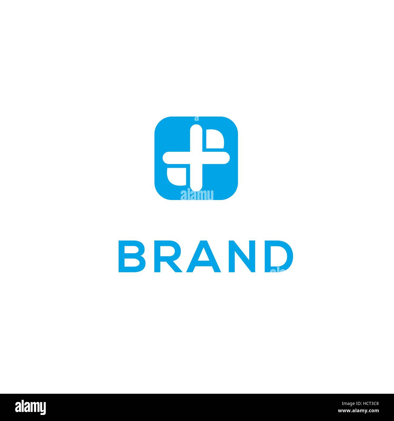 Medical vector logo. Crest emblem Stock Vector Image & Art - Alamy