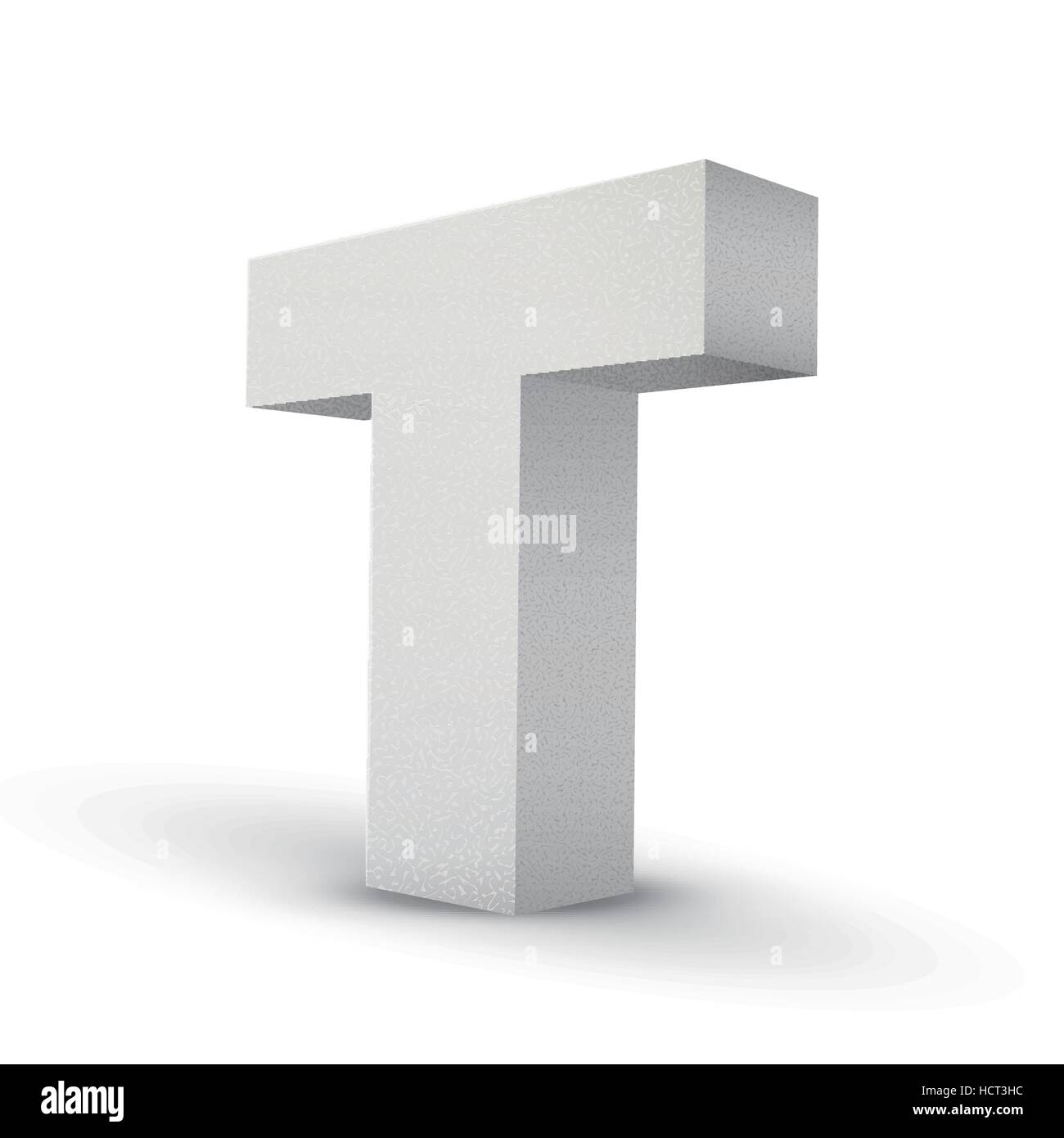 white letter T isolated on white background Stock Vector Image & Art ...