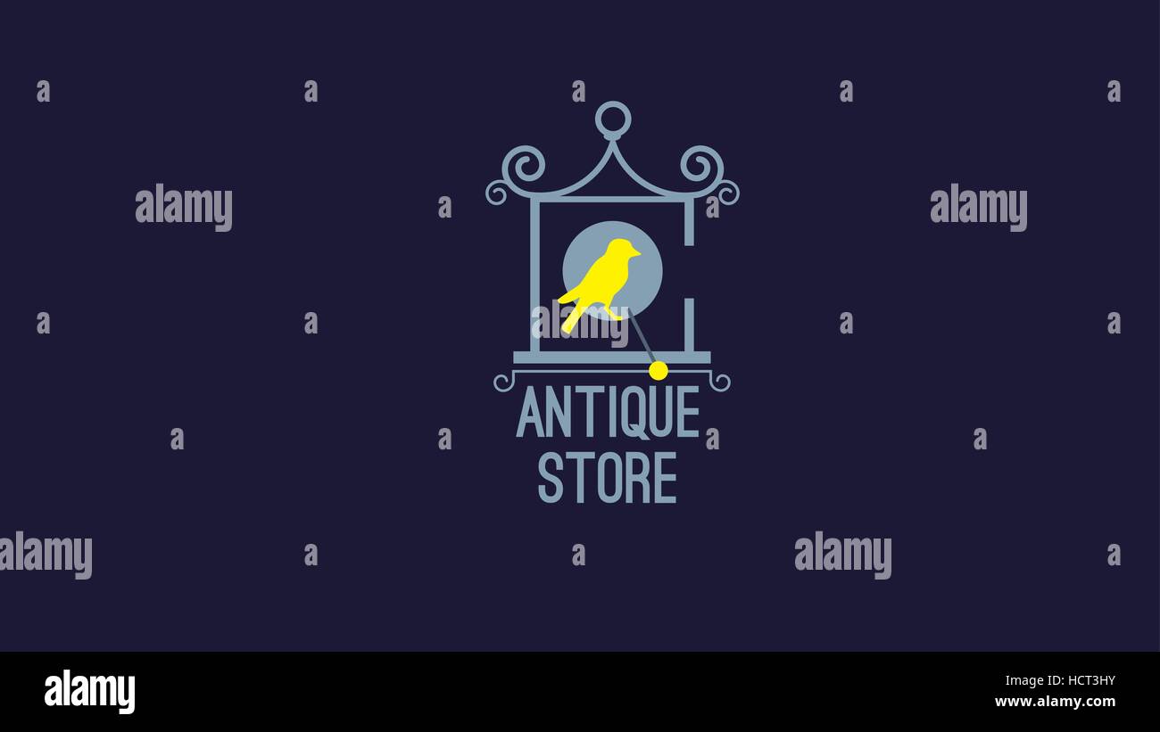 Antique vintage store Stock Vector Images - Alamy