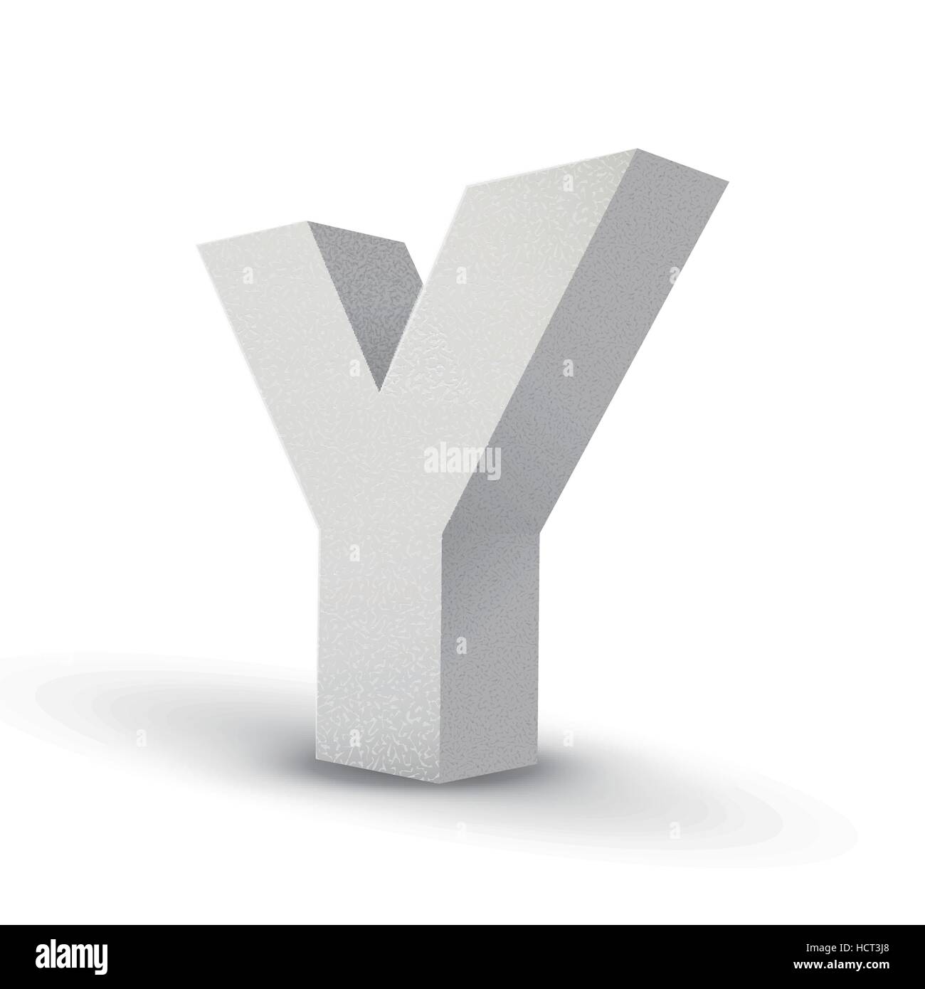 white letter Y isolated on white background Stock Vector Image & Art ...