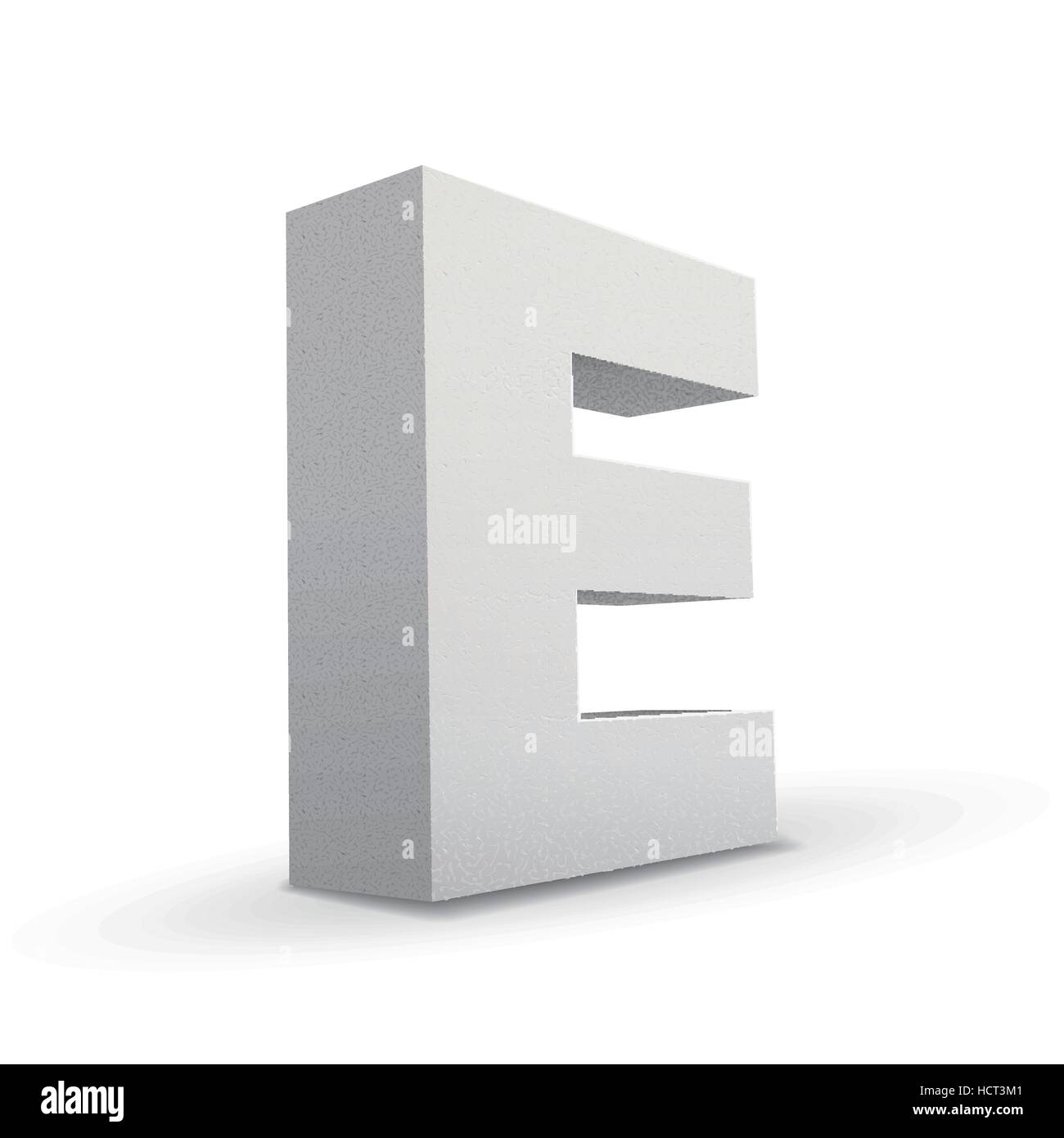 white letter E isolated on white background Stock Vector Image & Art ...