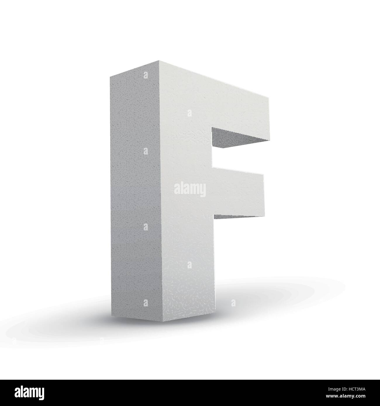 white letter F isolated on white background Stock Vector Image & Art ...