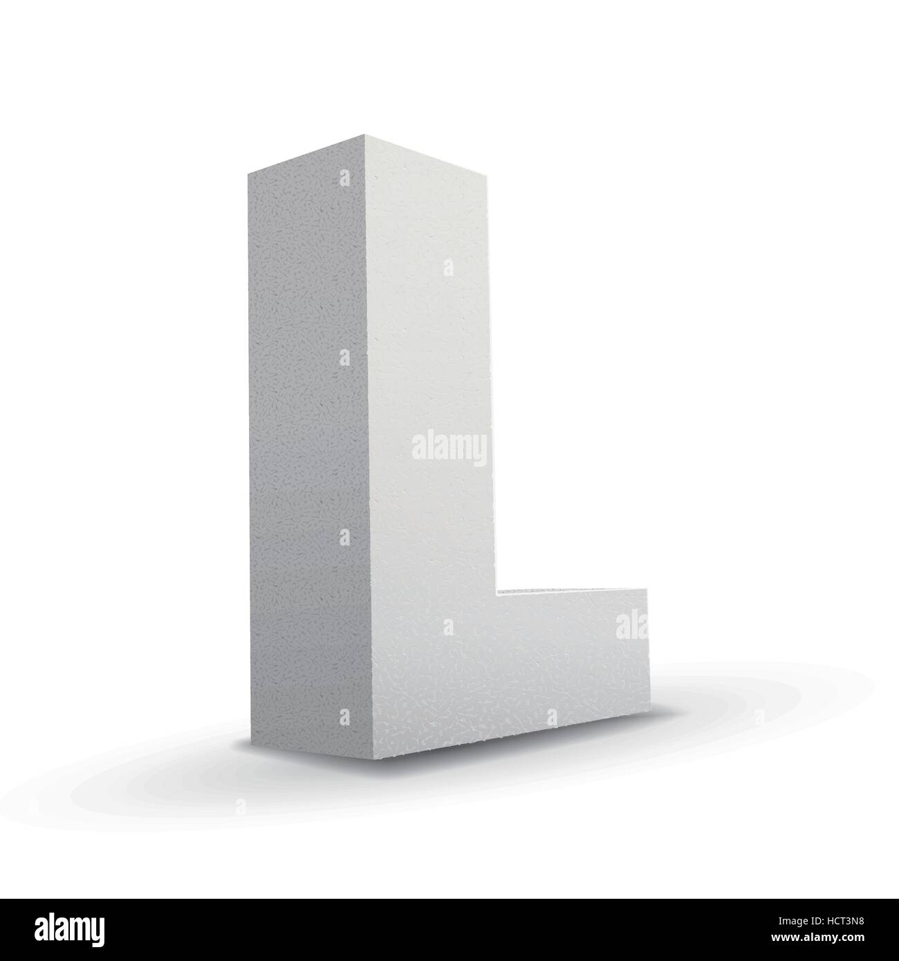 white letter L isolated on white background Stock Vector Image & Art ...