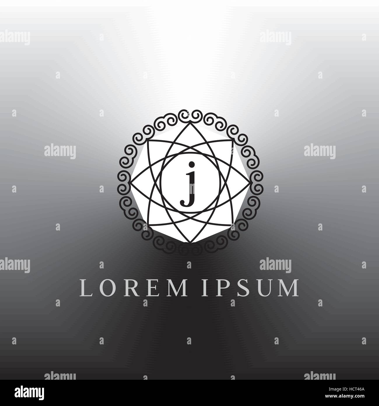 j letter business vector logo design. Initial letter brand identity ...