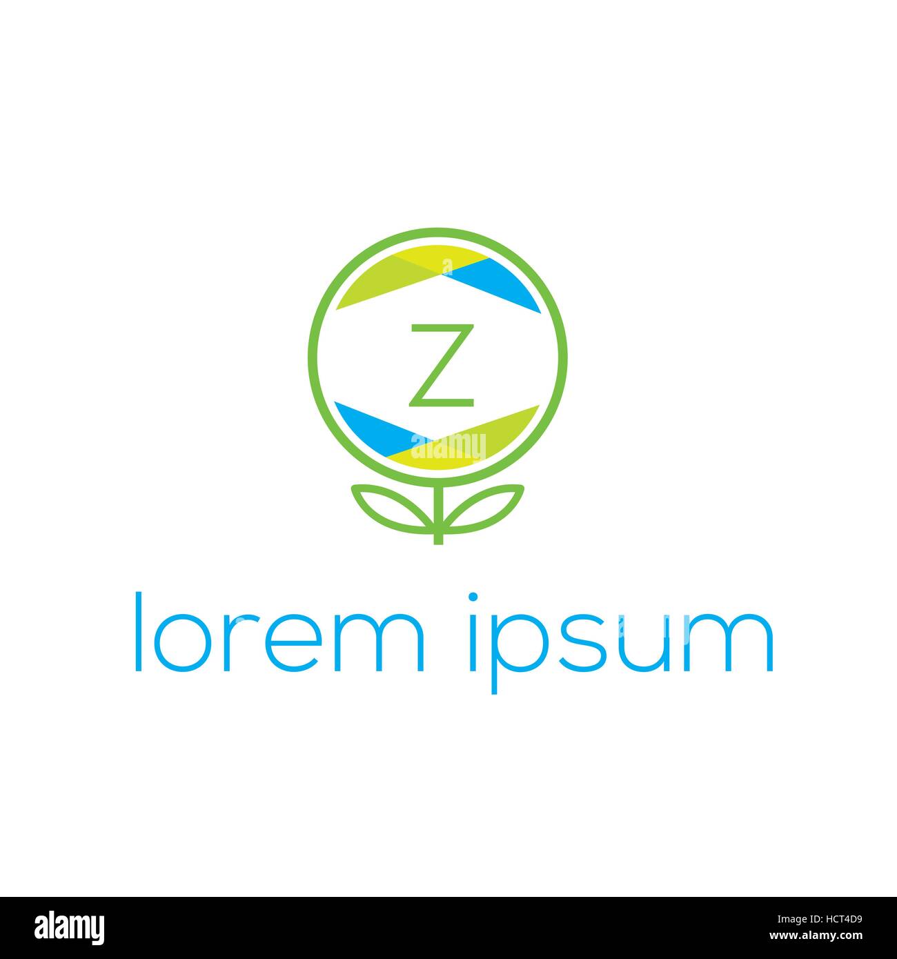 Z letter business vector logo design. Initial letter brand identity ...