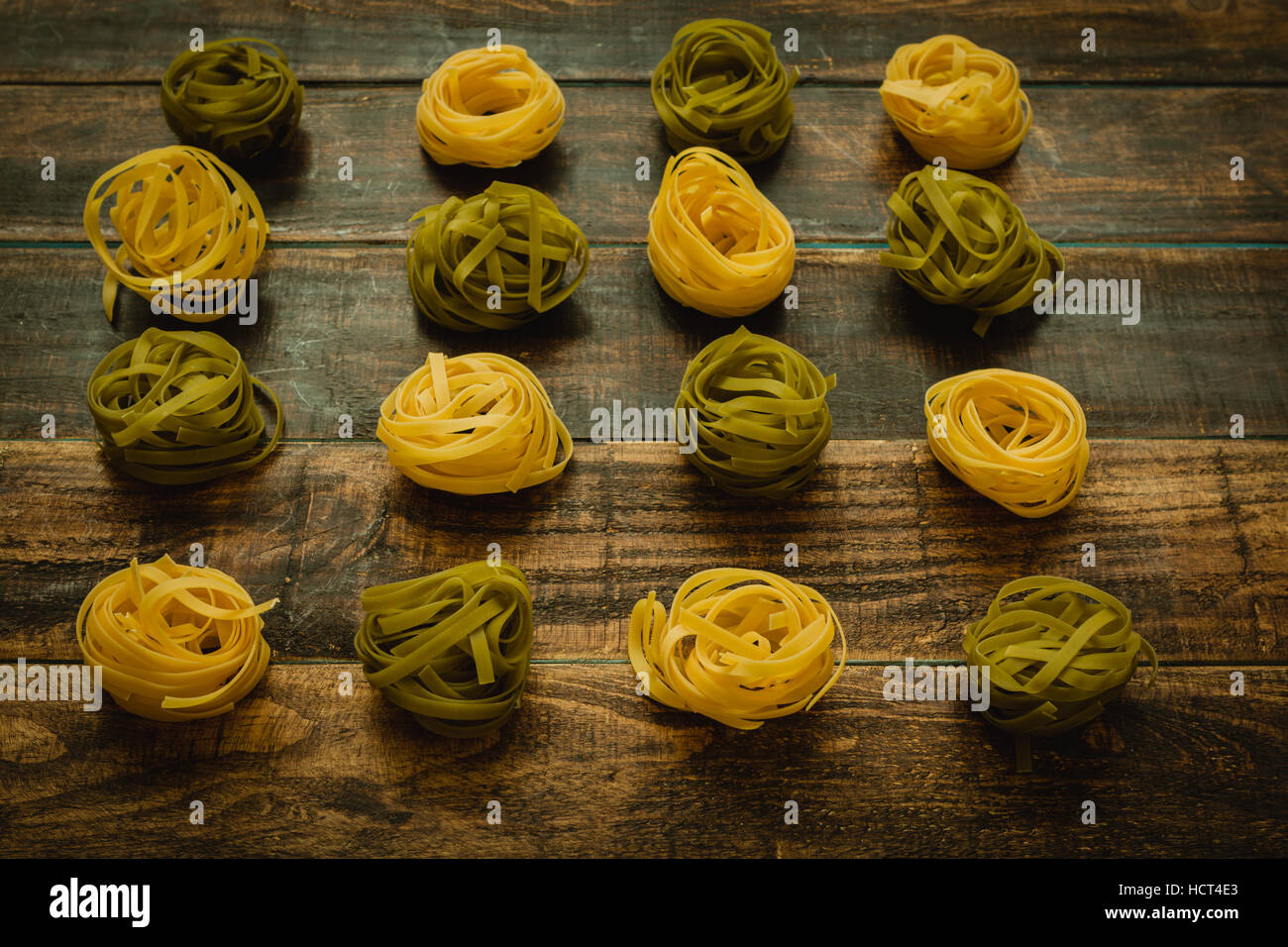 Different types of colored pasta with various shapes Stock Photo - Alamy