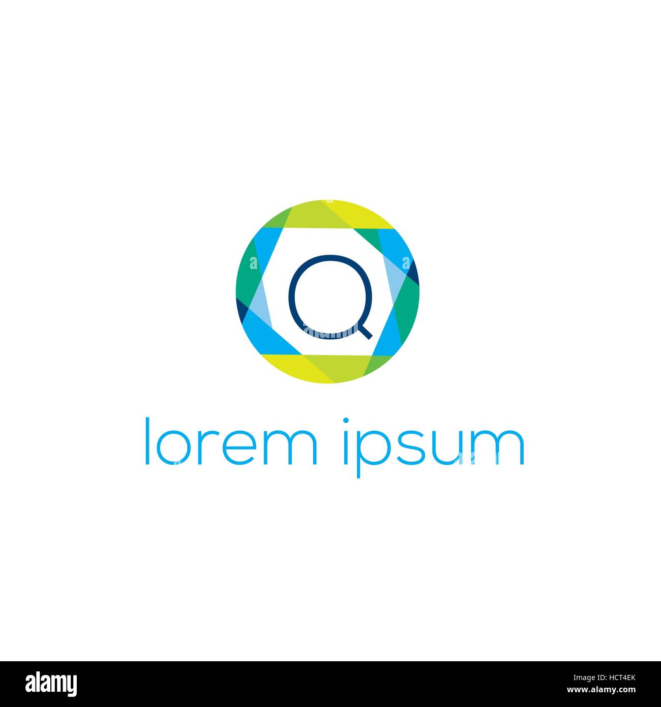Q letter business vector logo design. Initial letter brand identity ...
