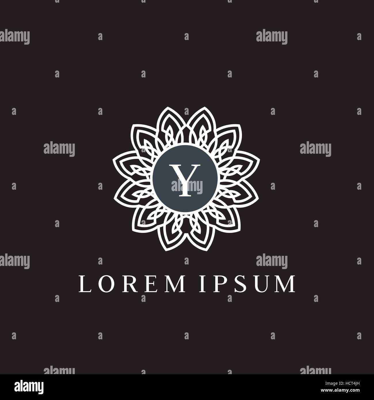 Y letter vector logo design template. Luxury monogram for hotel ...