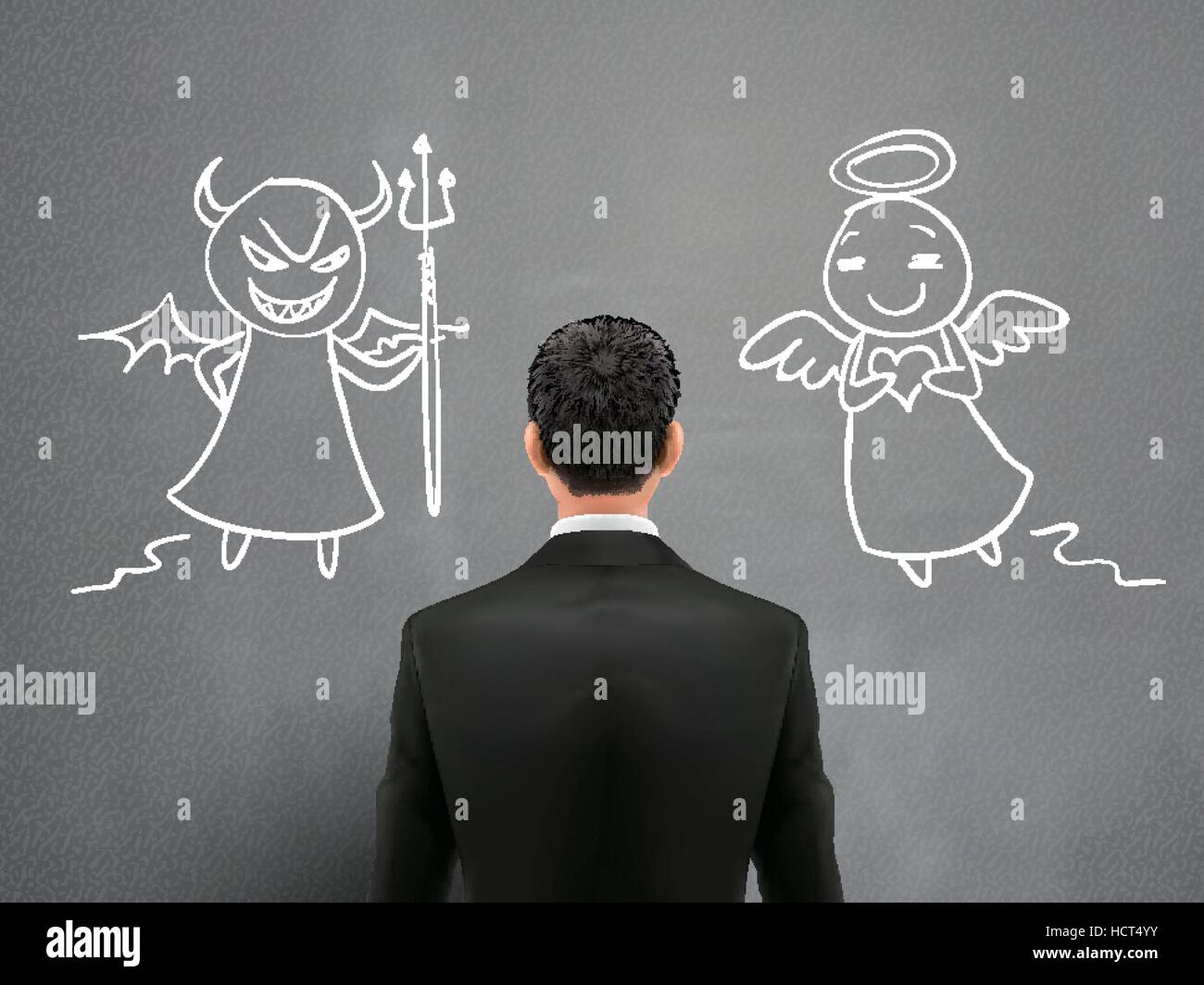 Angel devil still hi-res stock photography and images - Alamy