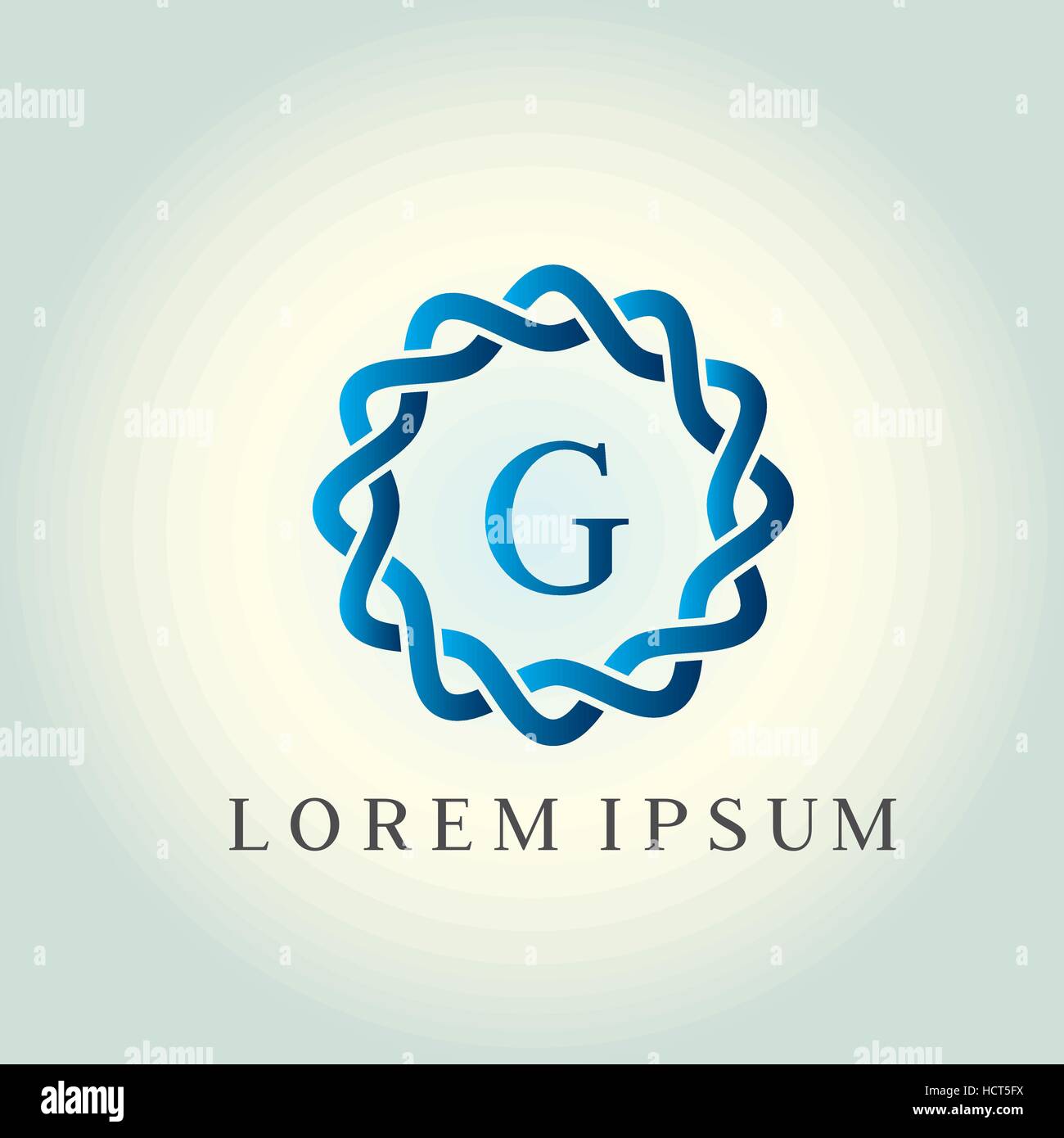 G letter vector logo design template. Luxury monogram for hotel ...