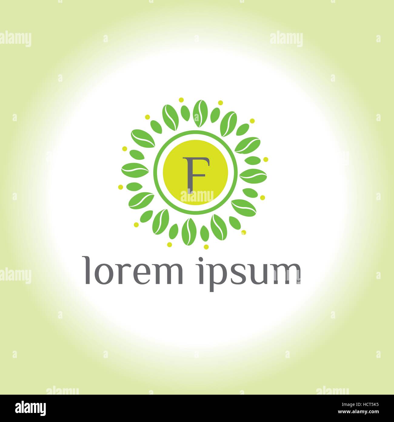 F letter business vector logo design. Initial letter brand identity ...