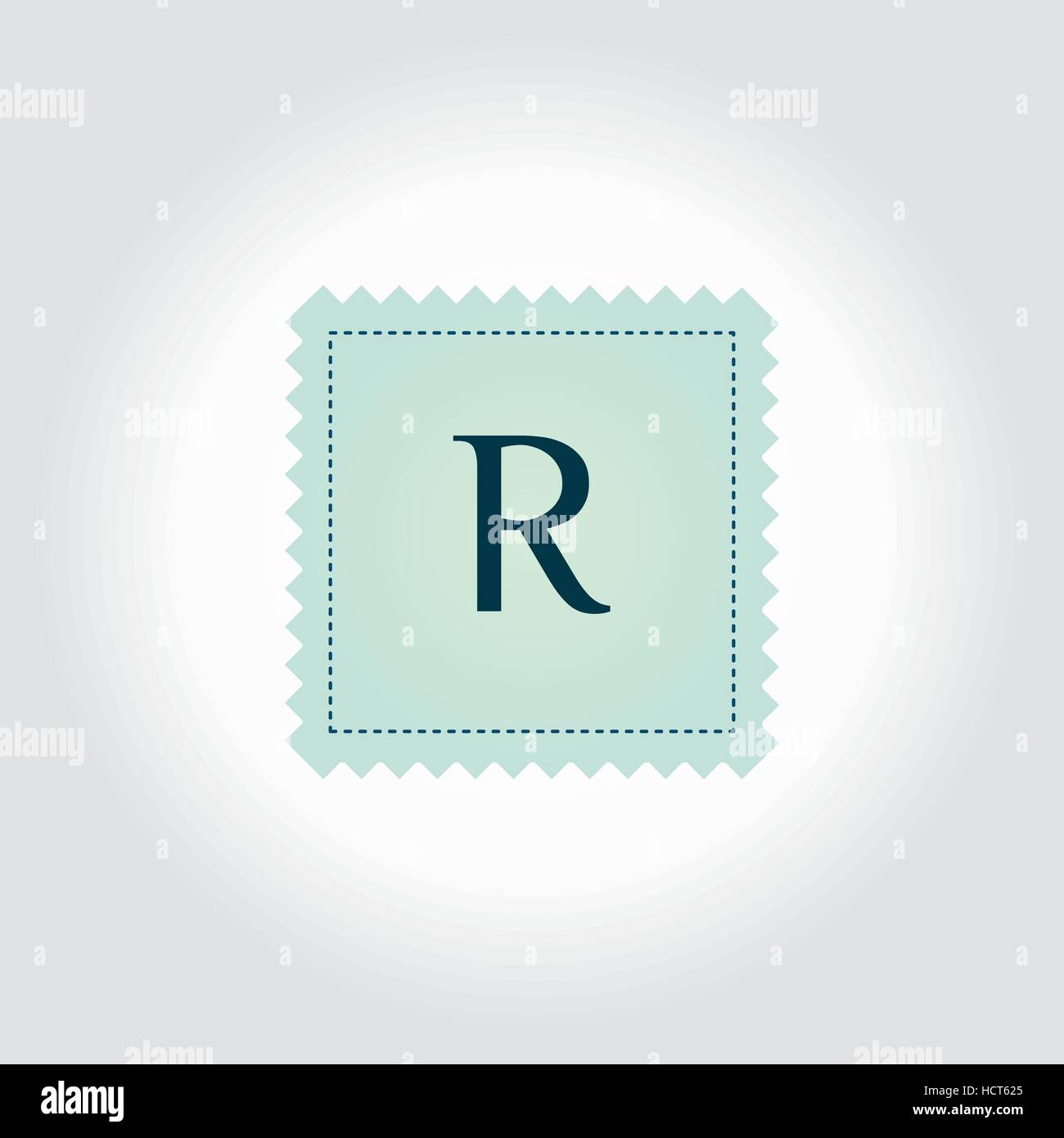 R letter business vector logo design. Initial letter brand identity ...