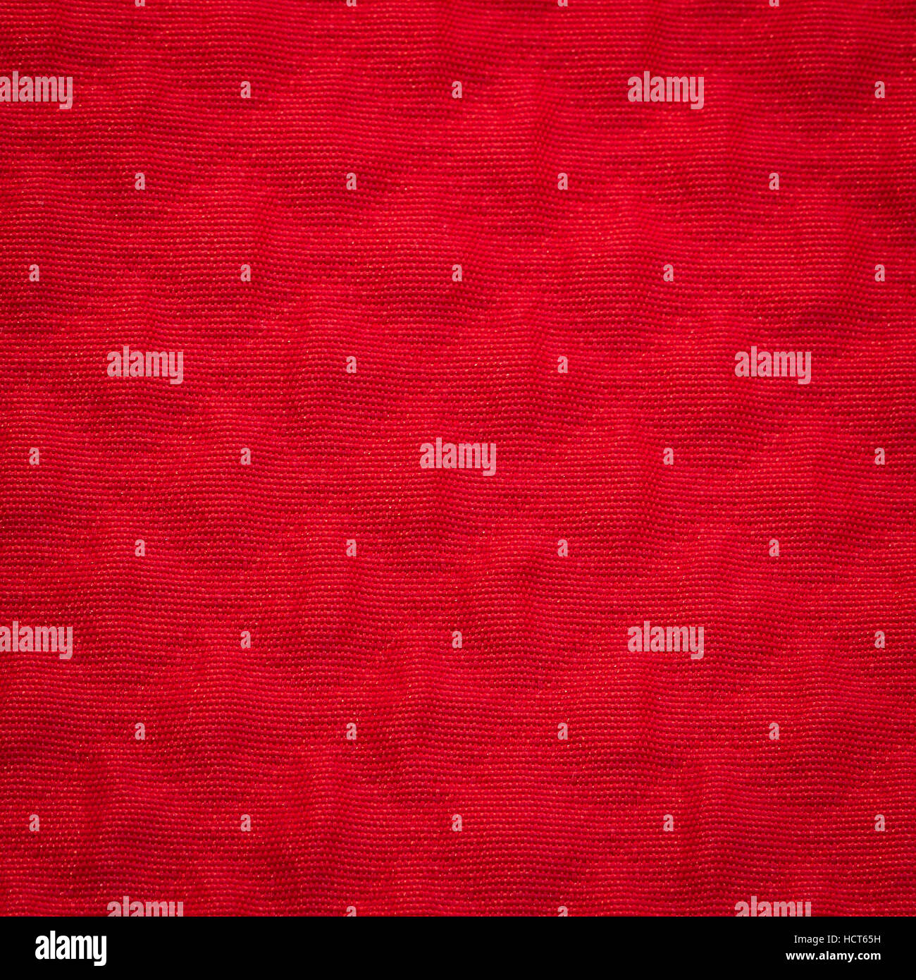 Rustic canvas fabric texture in red color. Square shape Stock Photo - Alamy
