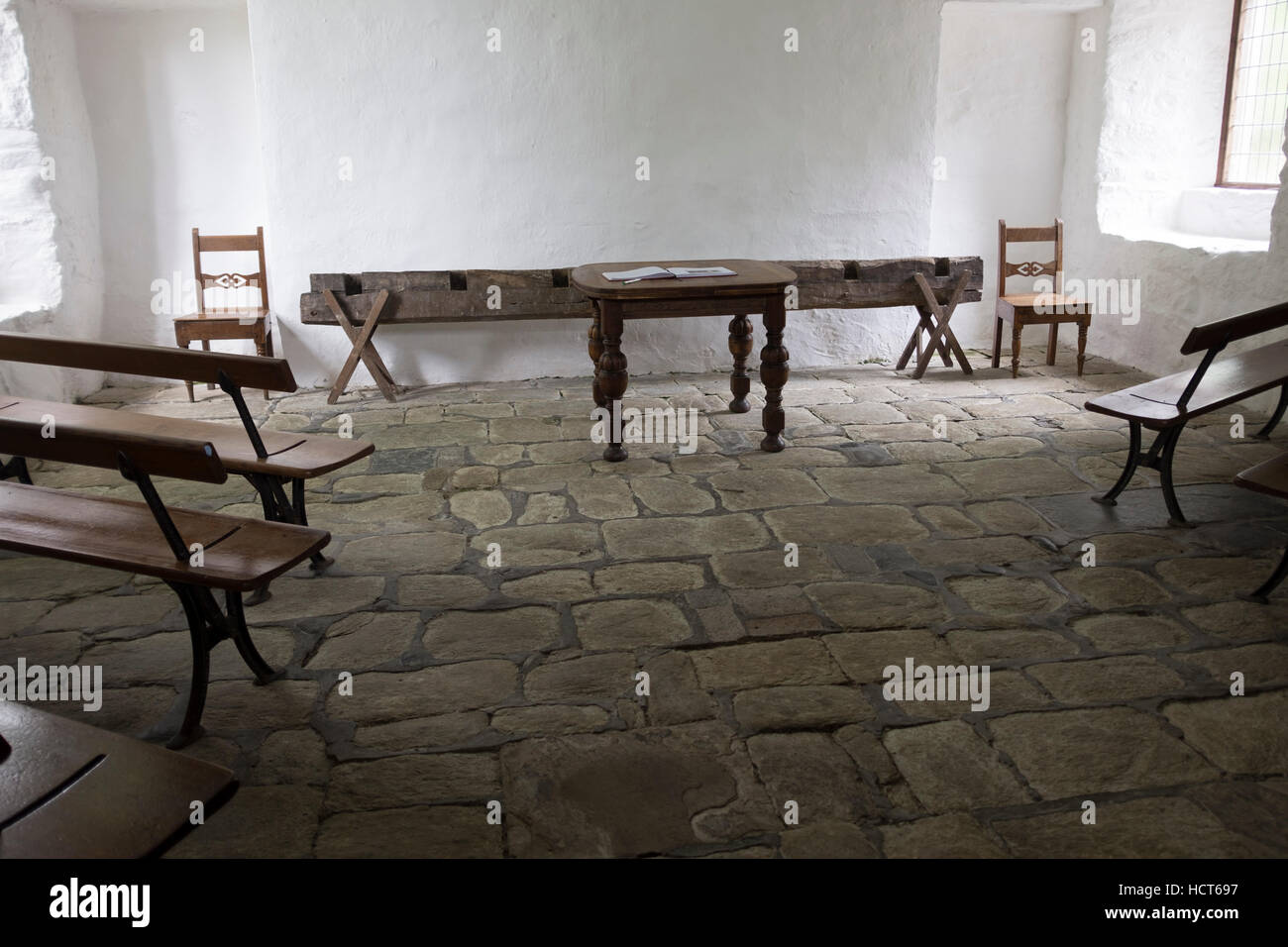 Old Meeting Hall Stock Photo - Alamy