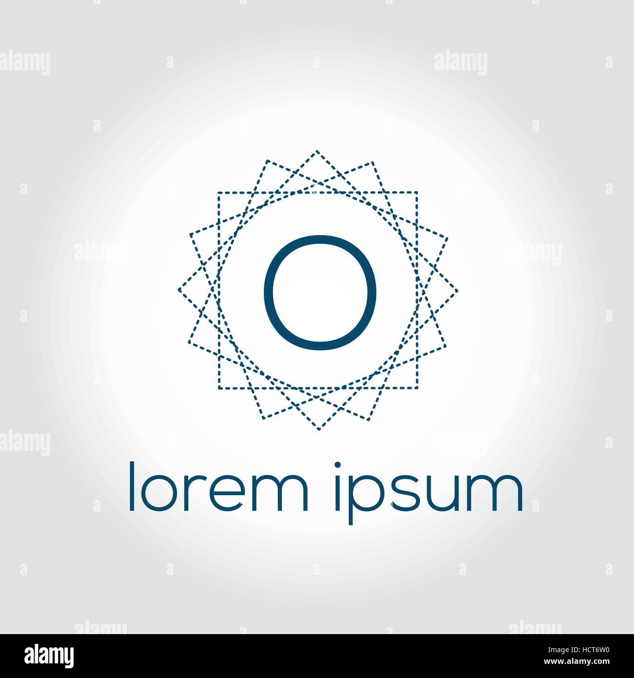 O letter business vector logo design. Initial letter brand identity ...