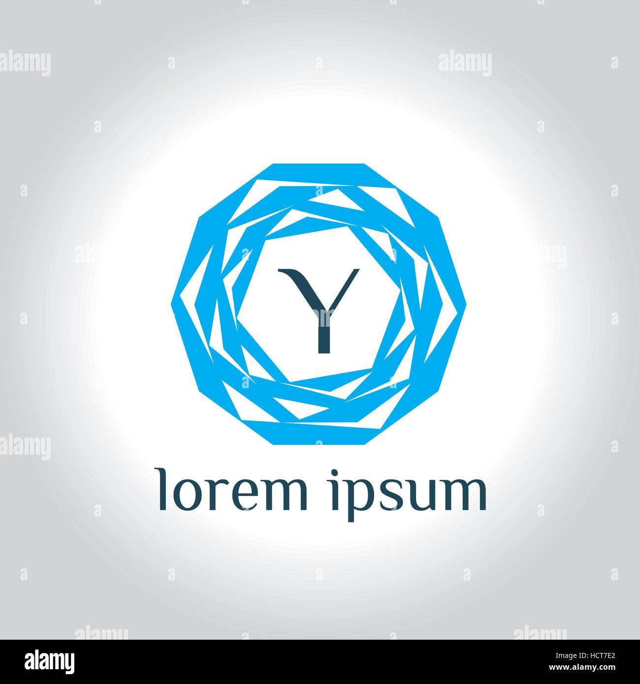 Y letter business vector logo design. Initial letter brand identity ...