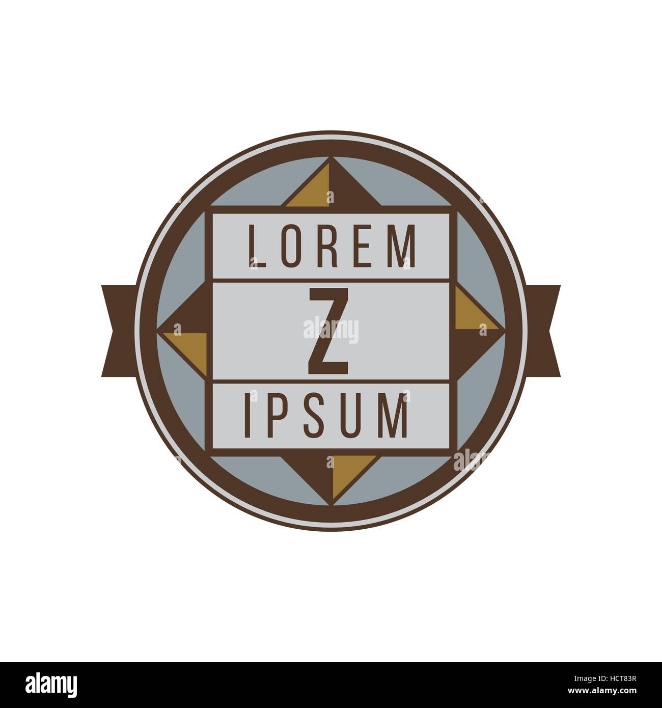 Z letter business vector logo design. Initial letter brand identity ...