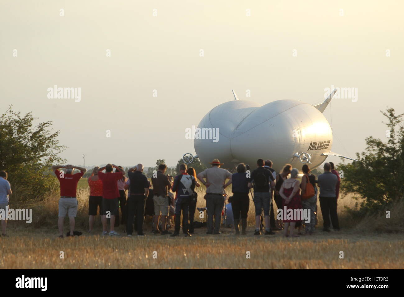 The Airlander 10, the world’s largest aircraft, undergoes final checks ...