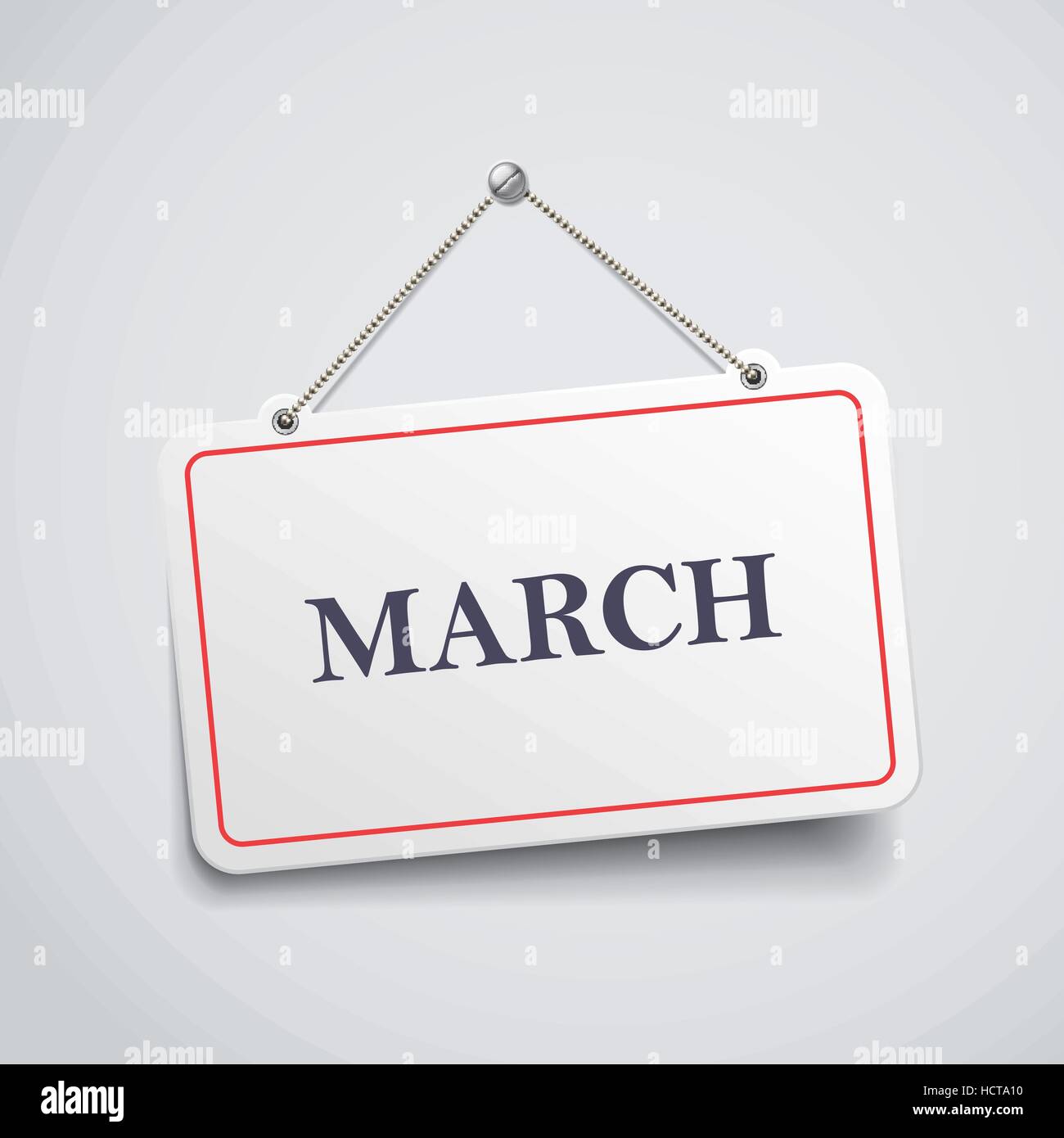 March next Stock Vector Images - Alamy