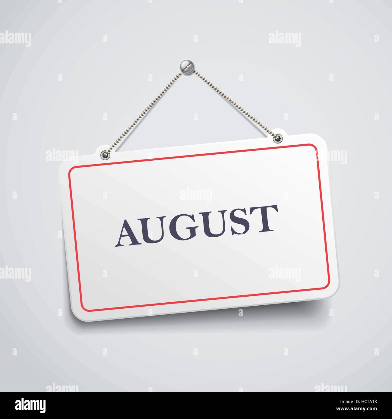 August display Stock Vector Images - Alamy