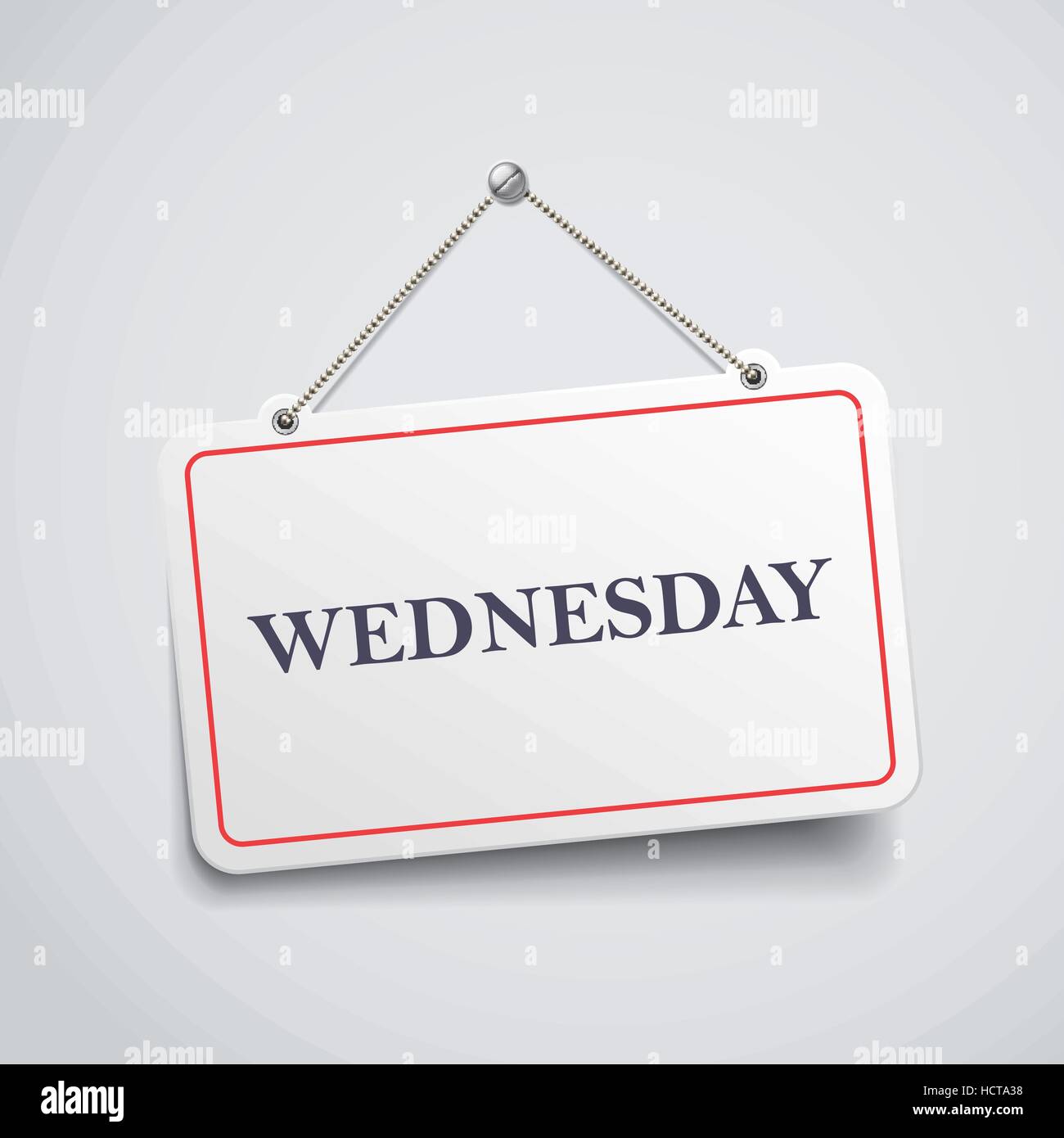 Wednesday Stock Vector Images - Alamy