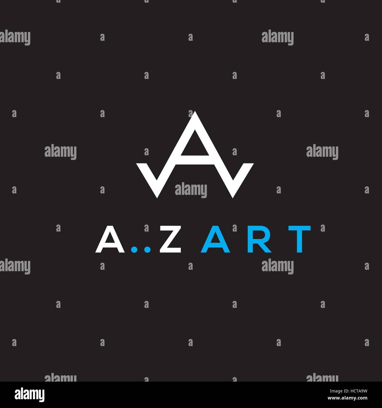 Art vector logo. Art gallery emblem, sign, symbol, design element ...