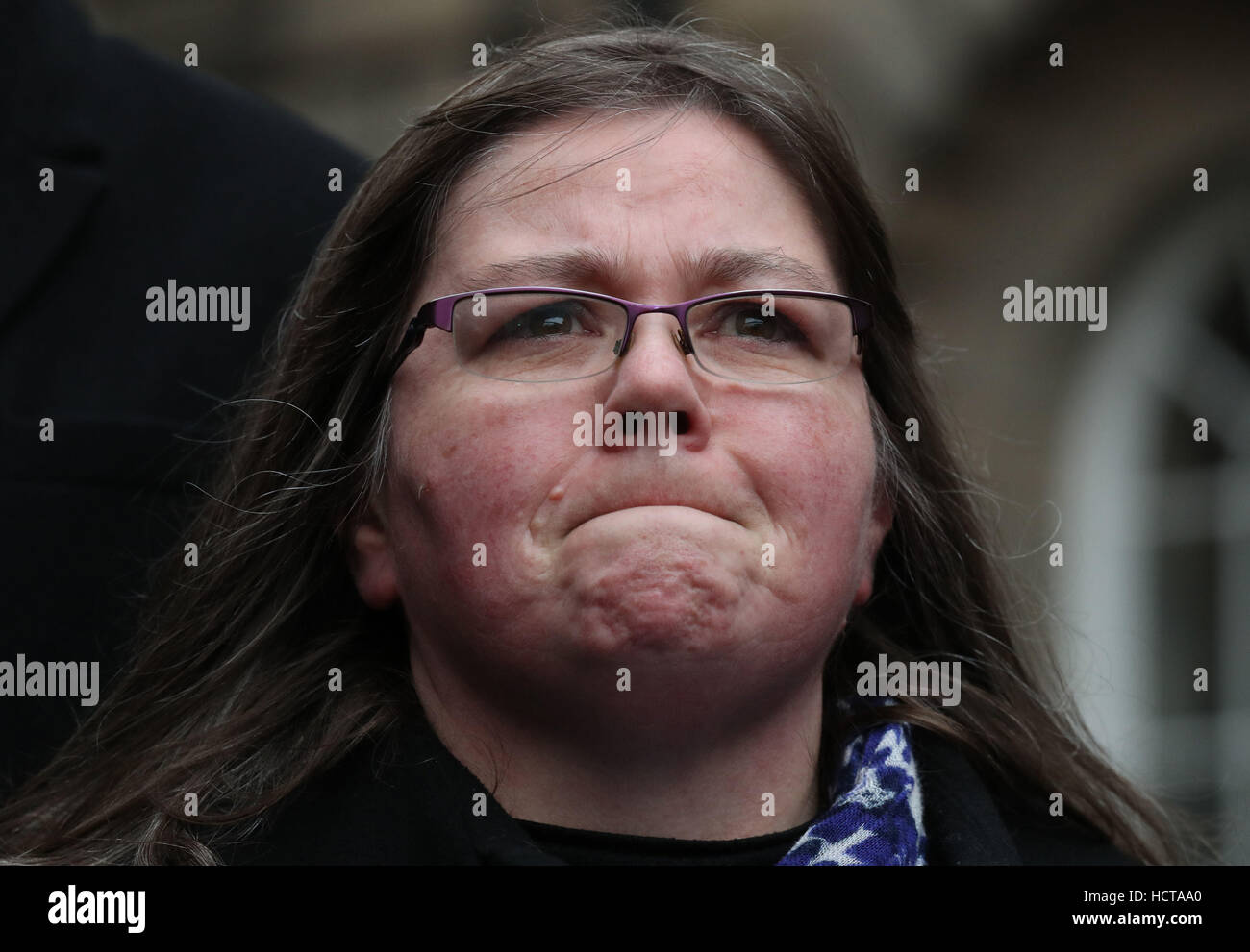 Linda Stewart, the mother of Laura Stewart, outside the Appeal Court in ...