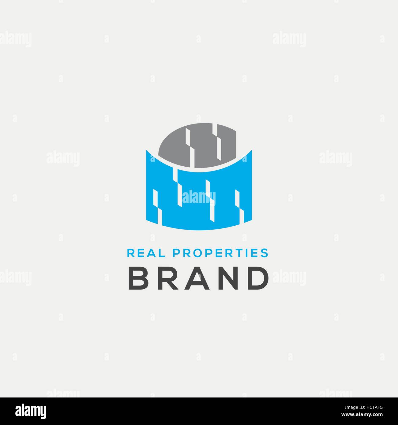 Real estates vector logo. Private properties logo Stock Vector Image ...