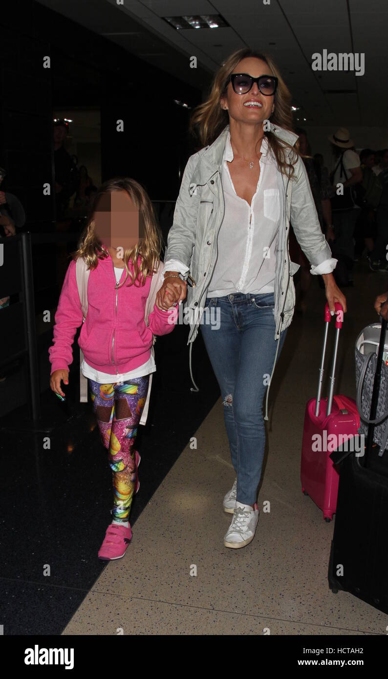Giada De Laurentiis arrives at Los Angeles International Airport (LAX ...