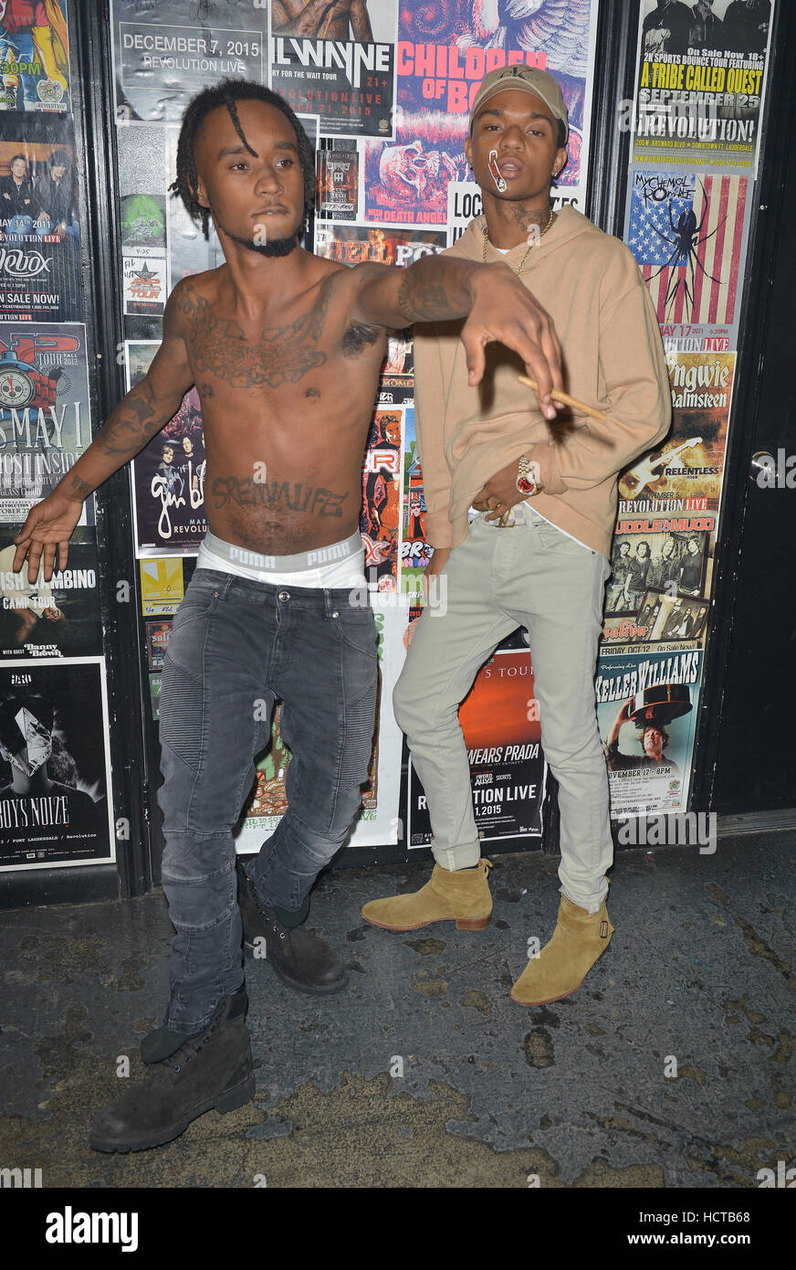 Swae lee and slim jxmmi of rae sremmurd hi-res stock photography and ...
