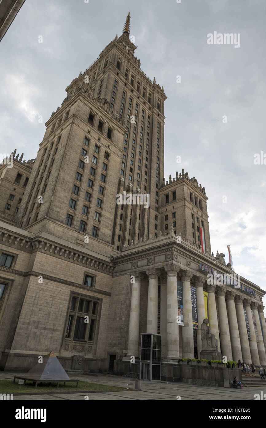The Palace of Culture and Science is a building located in Warsaw, was ...