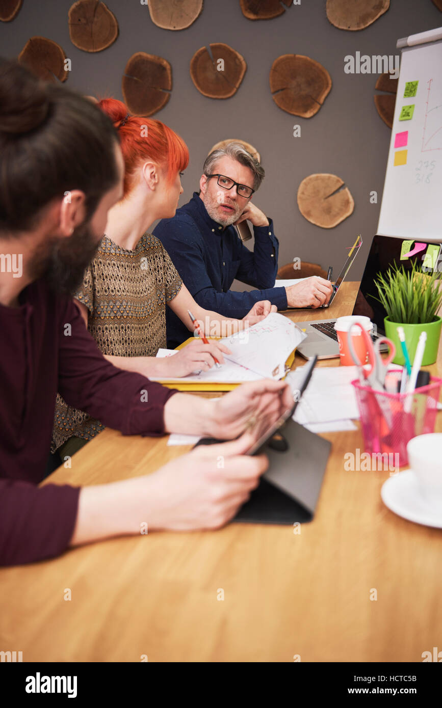 Working people at the modern office Stock Photo - Alamy