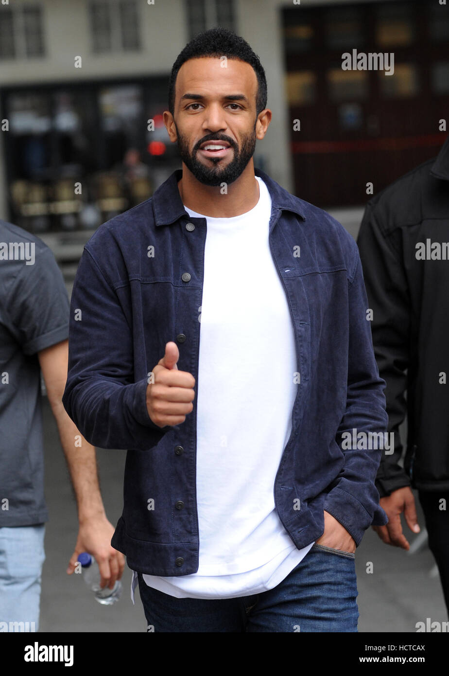 Craig David at the BBC Radio 1 studios Featuring: Craig David Where ...