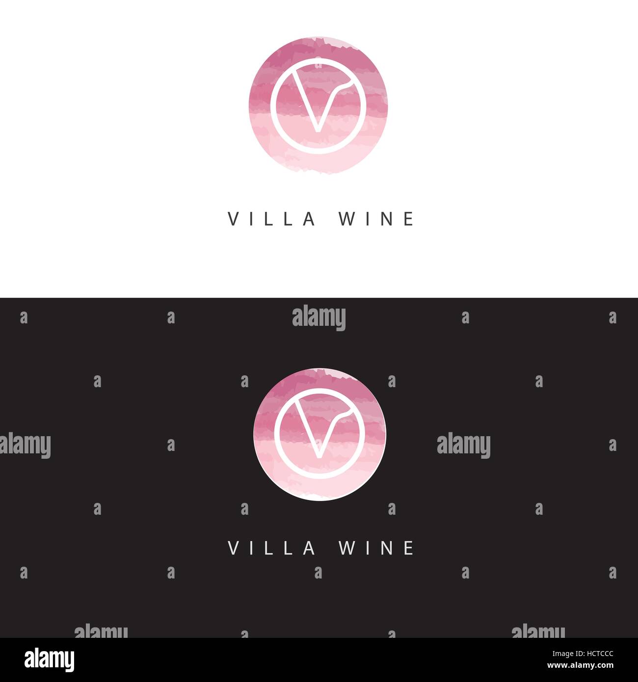 Wine vector logo. Winery emblem Stock Vector Image & Art - Alamy