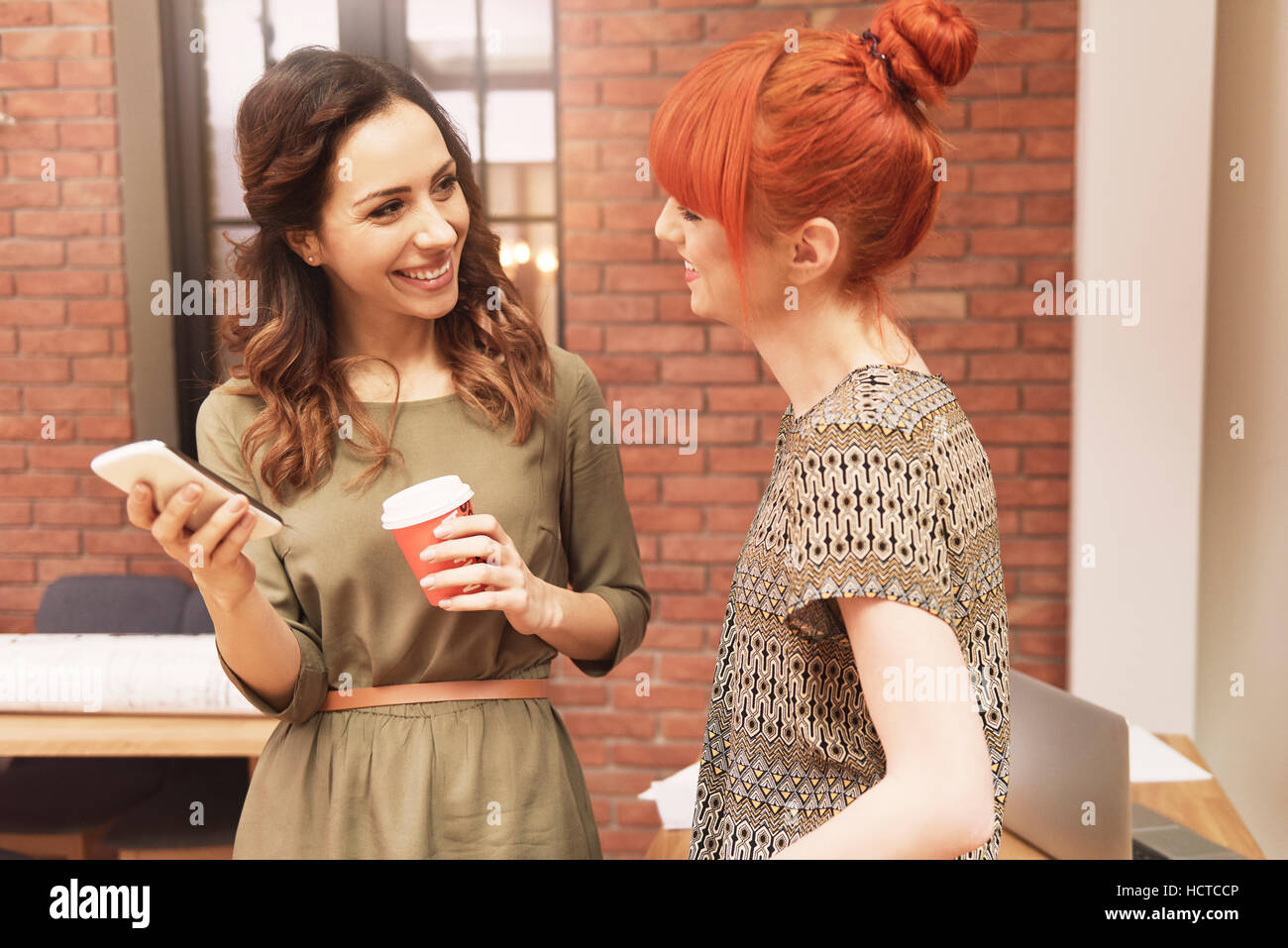 Little break at the work Stock Photo - Alamy