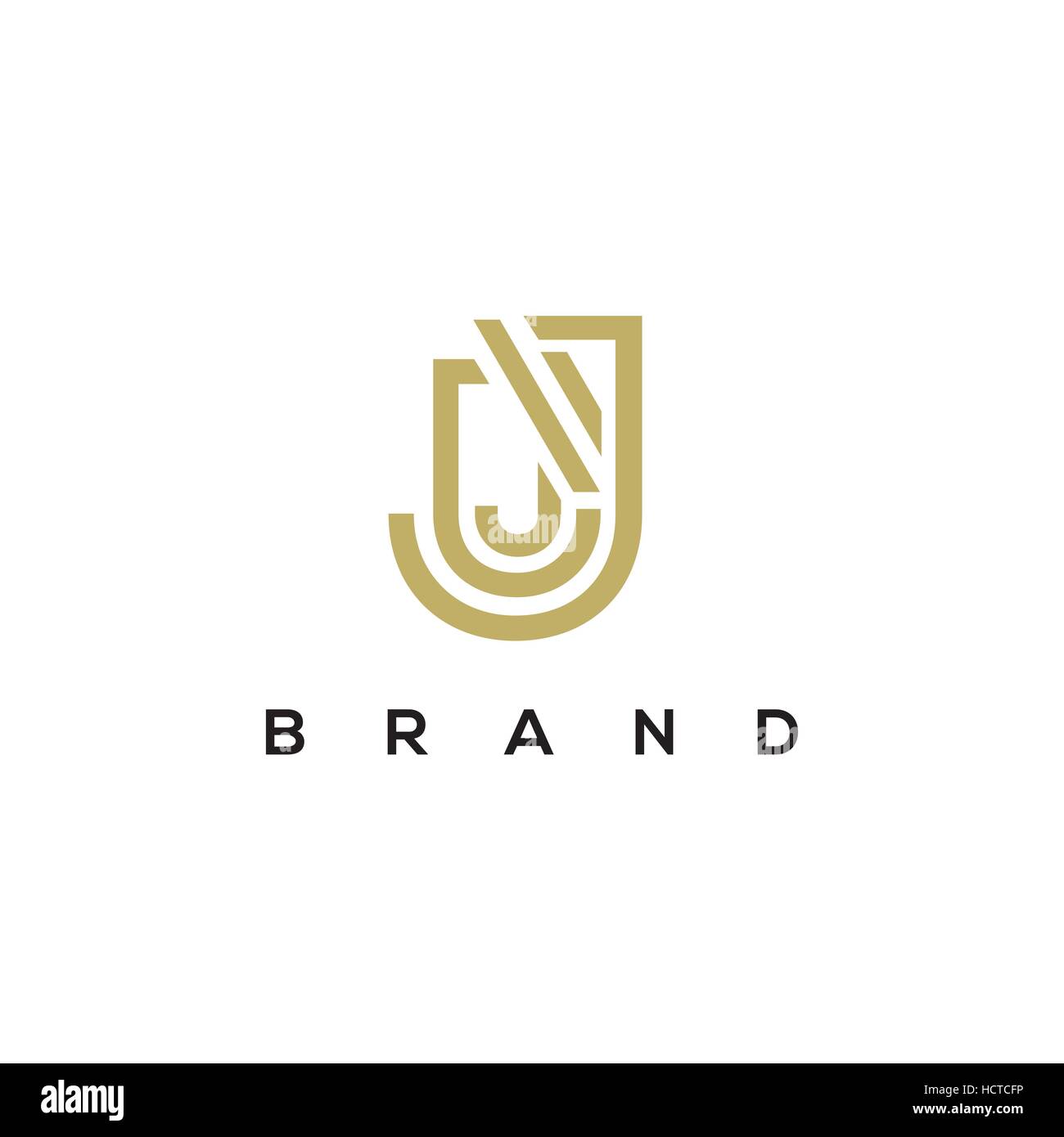 J letter vector logo. J monogram. Blazon vector icon Stock Vector Image ...