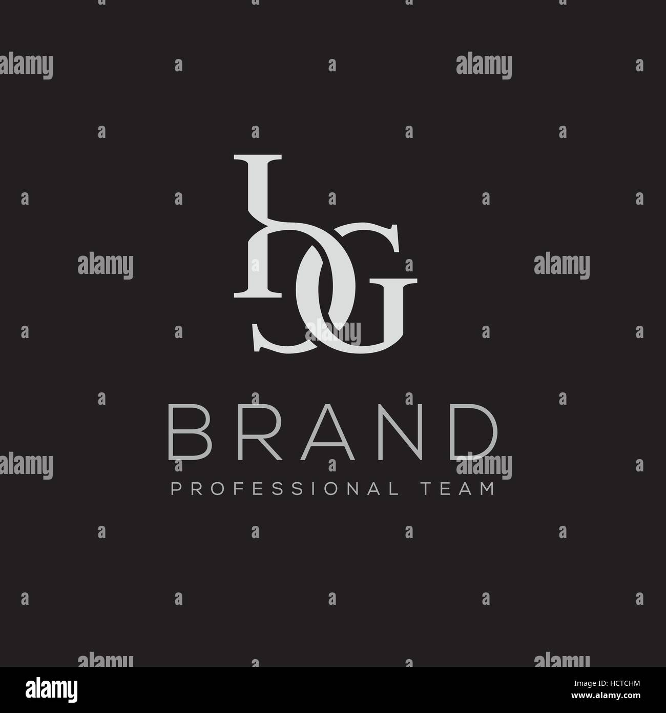 B,G letters vector logo. Business logo Stock Vector Image & Art - Alamy