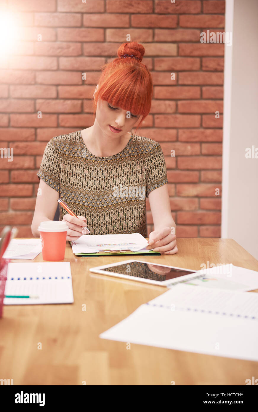 Ginger girl hi-res stock photography and images - Alamy