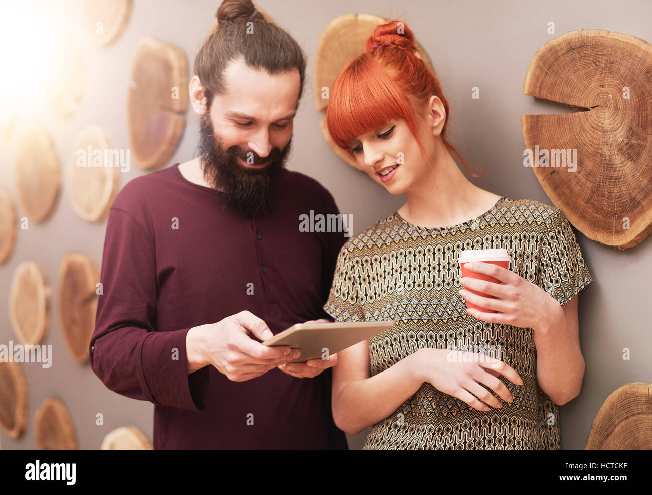 Work time work touch hi-res stock photography and images - Alamy