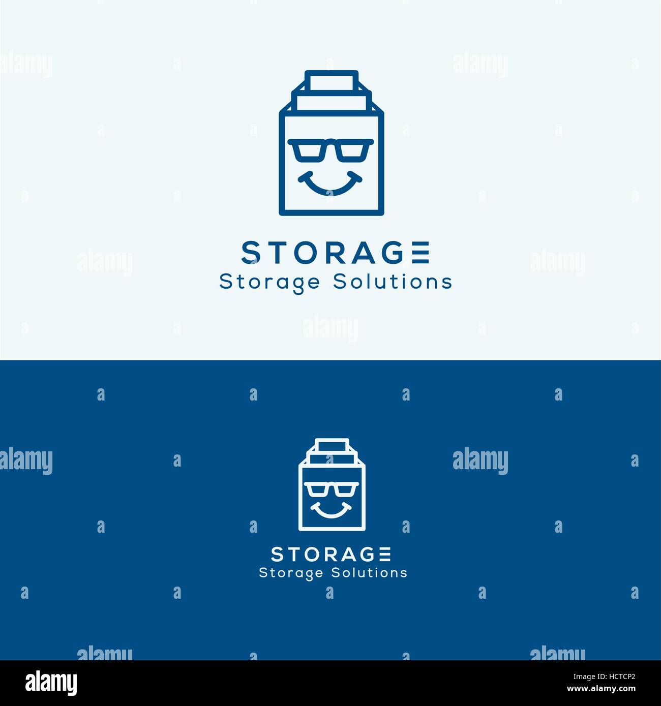 Storage vector logo Stock Vector Image & Art - Alamy