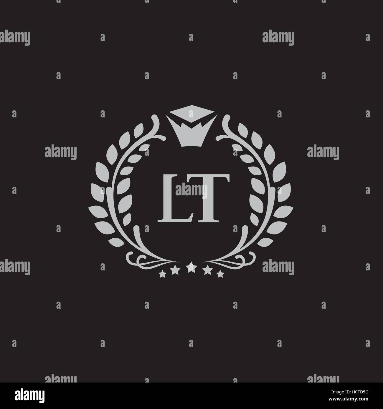 L, T letters vector business logo (sign, symbol, monogram, icon ...