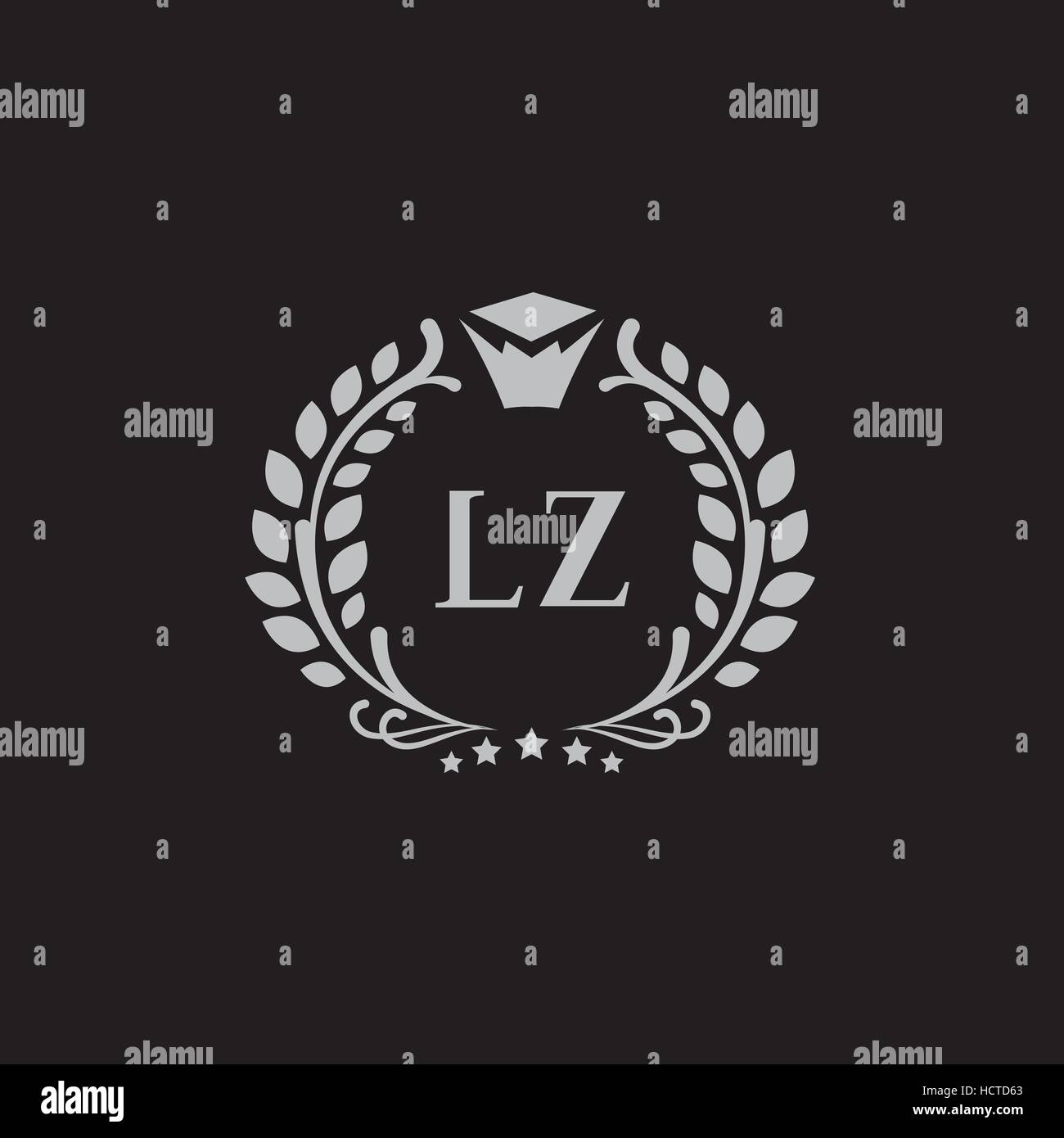 L,Z, letters vector business logo (sign, symbol, monogram, icon ...