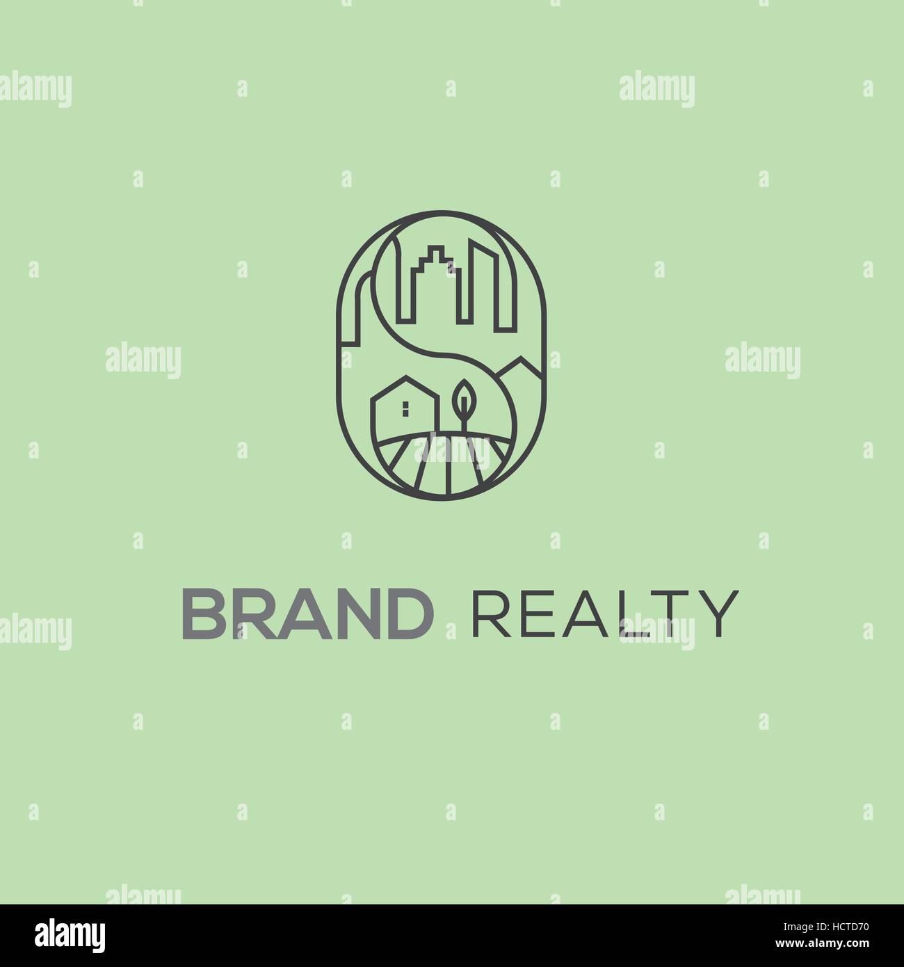 Luxury realtor logo hi-res stock photography and images - Alamy