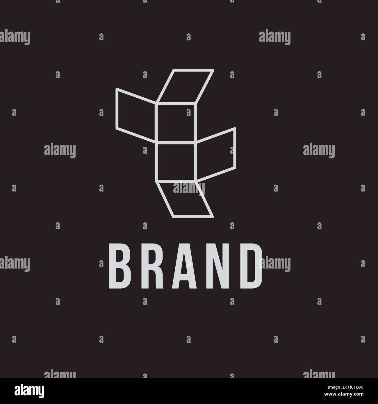 Packaging logo Stock Vector Images - Alamy