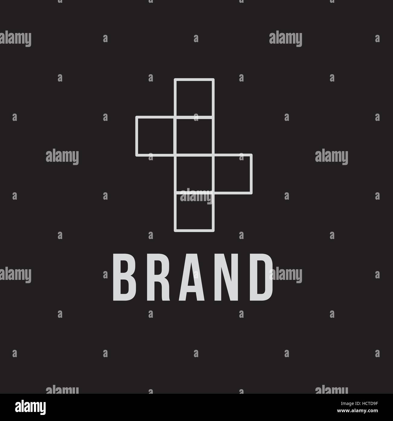 Packaging vector logo design template Stock Vector Image & Art - Alamy