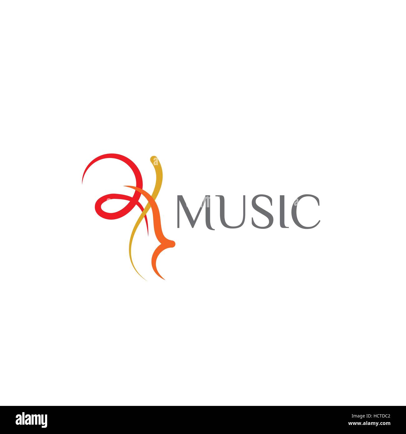 Music vector logo Stock Vector Image & Art - Alamy